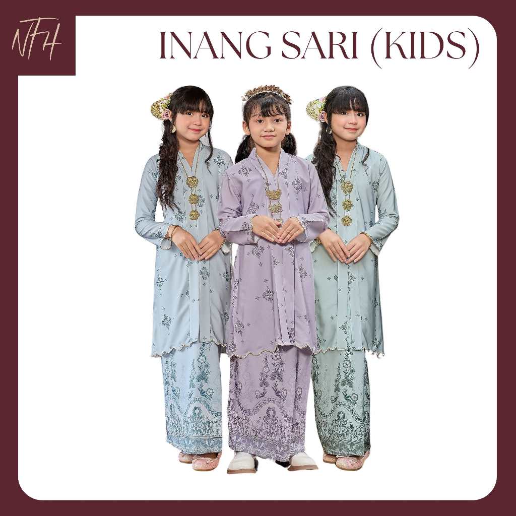 NFH Boutique - INANG SARI KIDS baju raya sedondon mak anak 2025 ...