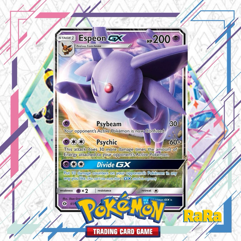 Espeon GX - 61/149 - Ultra Rare Sun & Moon (Base Set) | Shopee Malaysia