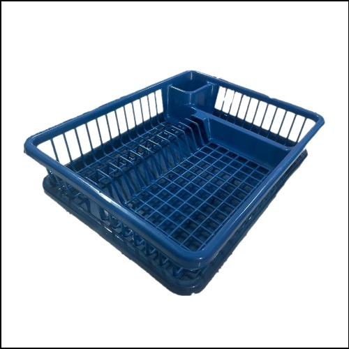 Kitchen Dish Drying Rack with Water Tray， Rak Pinggan Dapur dengan ...