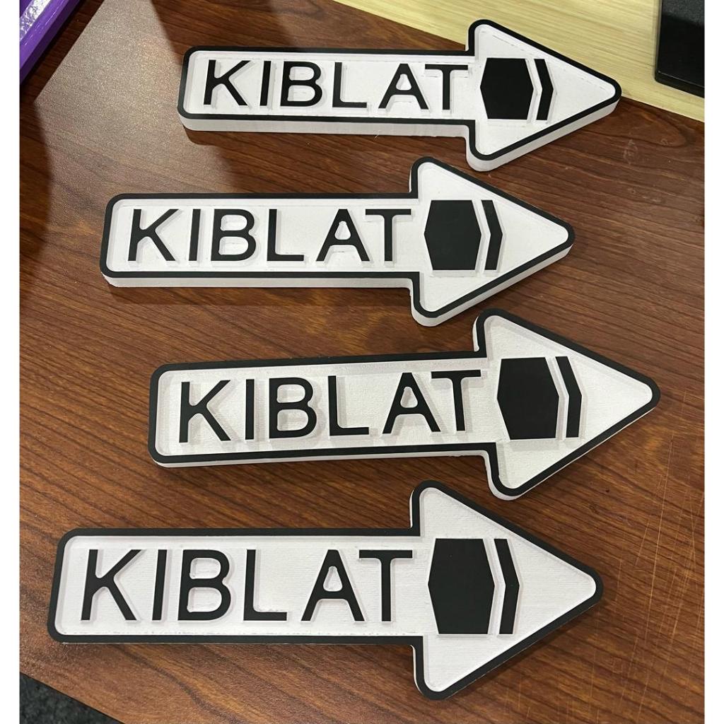 Signage Penanda Arah Kiblat | Shopee Malaysia