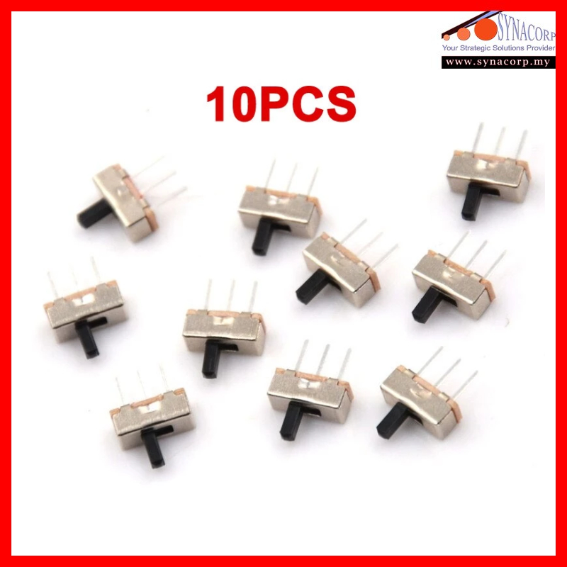 10PCS X Mini Slide Switch SPDT / DPDT 3-Pins 6-Pins | Shopee Malaysia