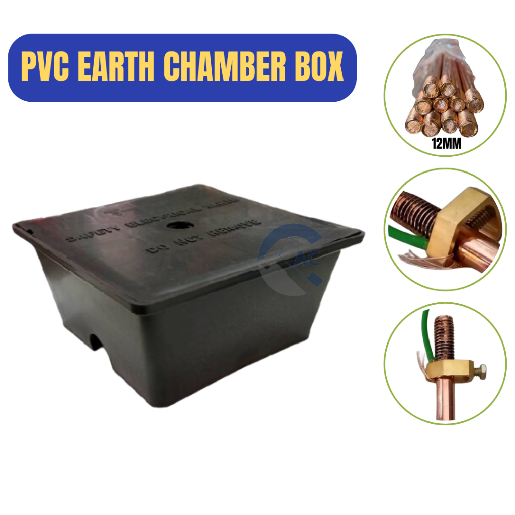 7" x 7 " PVC Earth Chamber with Cover PVC Link PVC Earth Chamber ...