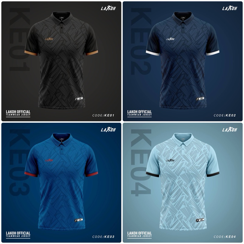 🔥HOT DESIGN LAKOH SPORT🔥JERSEY BERKOLAR MICROFIBER / JERSI BOLA / JERSI ...