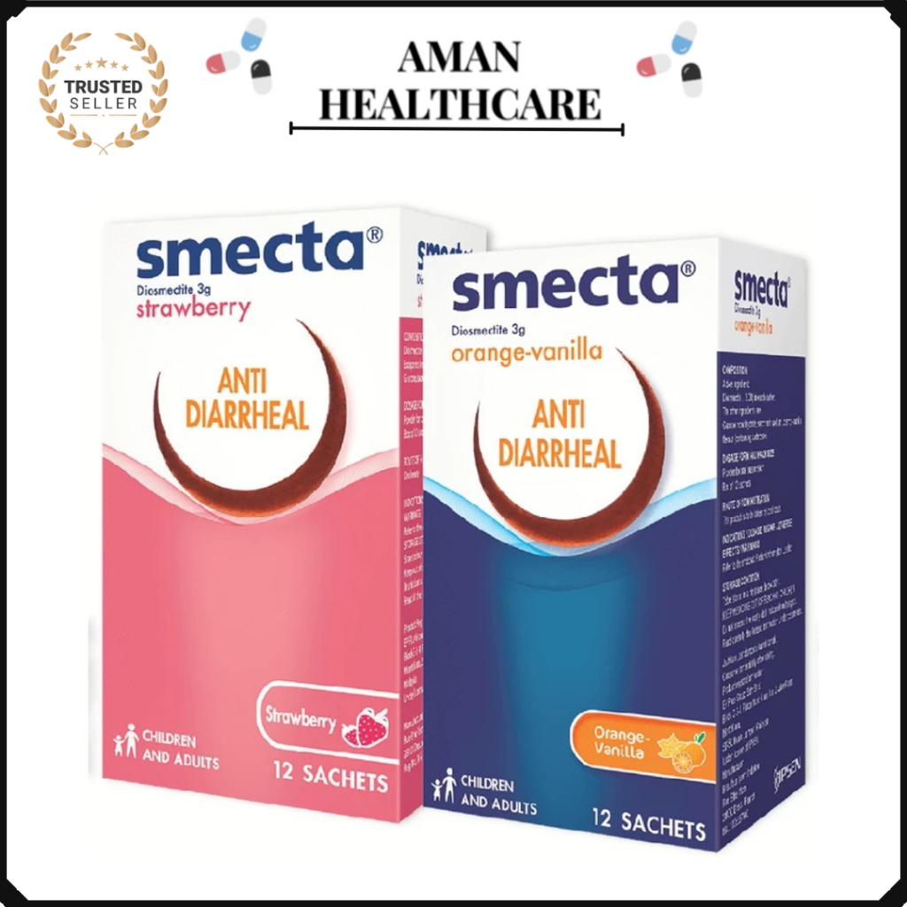 SMECTA ANTI DIARRHEAL POWDER DIOSMECTITE 3G (SACHET) | Shopee Malaysia