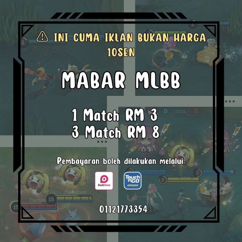 Mabar Mobile Legends | Shopee Malaysia