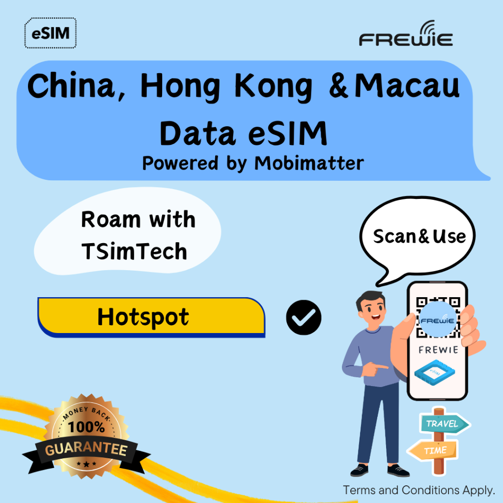 TSimTech China, Hong Kong & Macau eSIM Data Roaming | QR Code via Email ...
