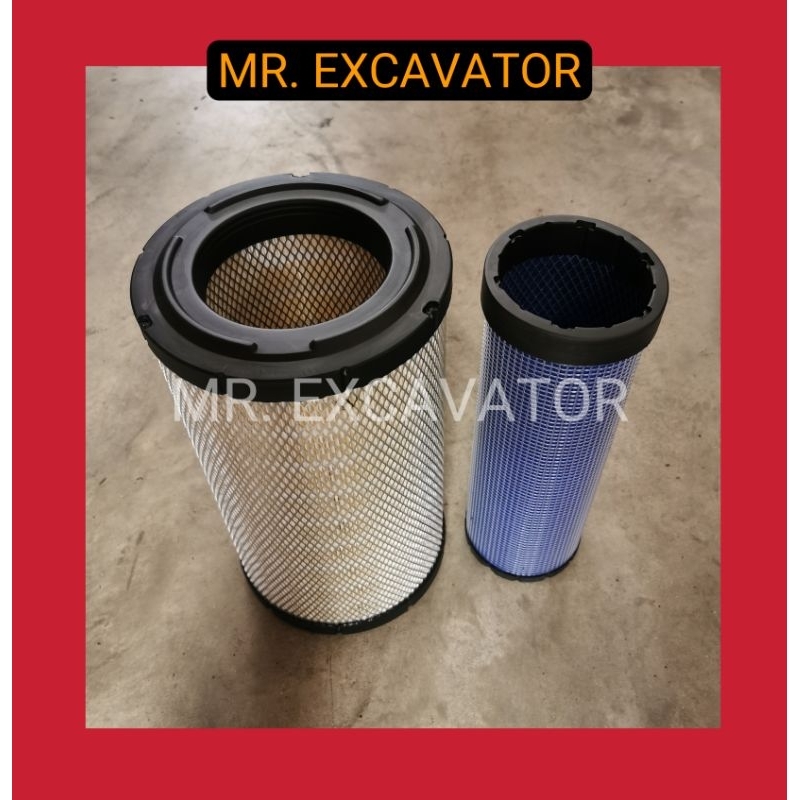 Sumitomo SH200 SH200A1 SH200A2 SH200-1 SH200-2 Excavator Air Filter ...