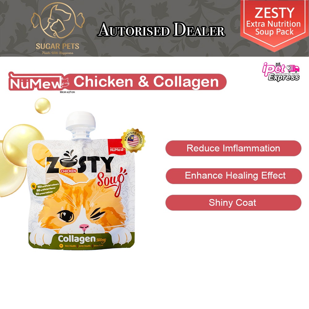 Numew Zesty Soup 80g - Chicken & Collagen 500mg | Shopee Malaysia