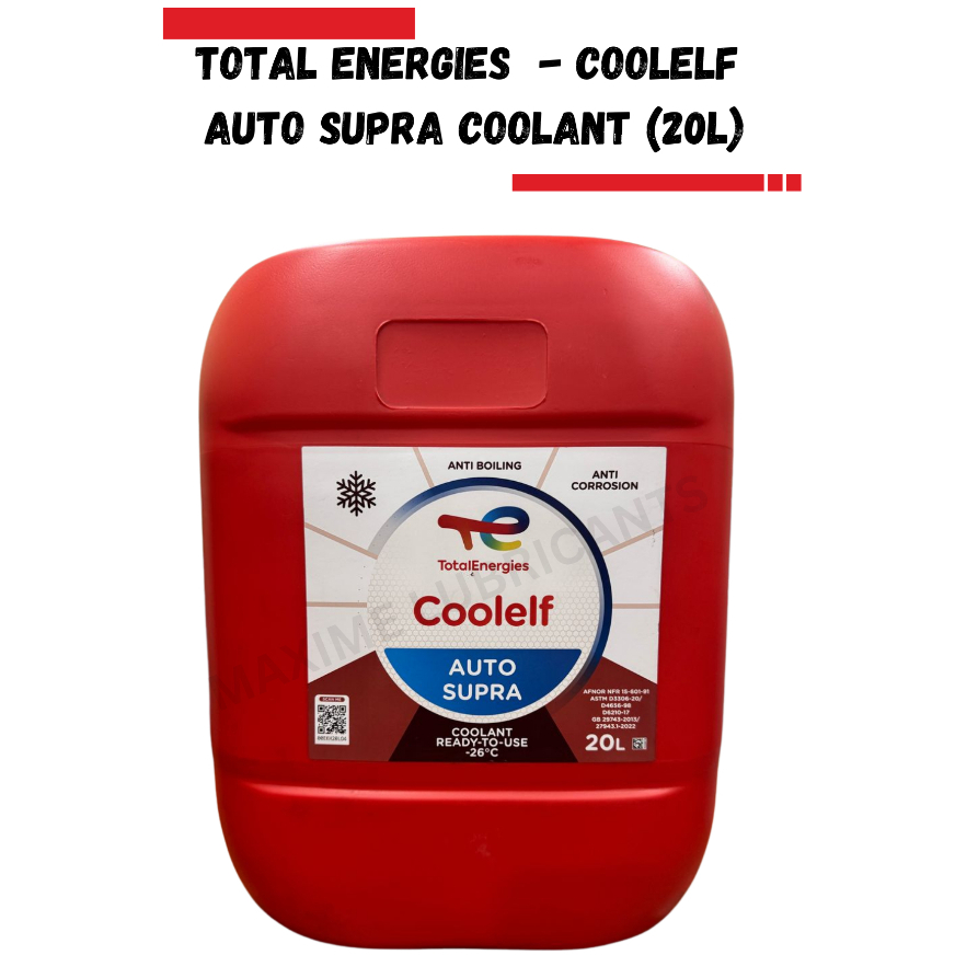 TOTAL ENERGIES COOLELF AUTO SUPRA COOLANT (20L) | Shopee Malaysia