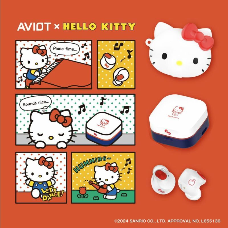 AVIOT x Hello Kitty Wireless Earbuds Limited Edition | Shopee Malaysia