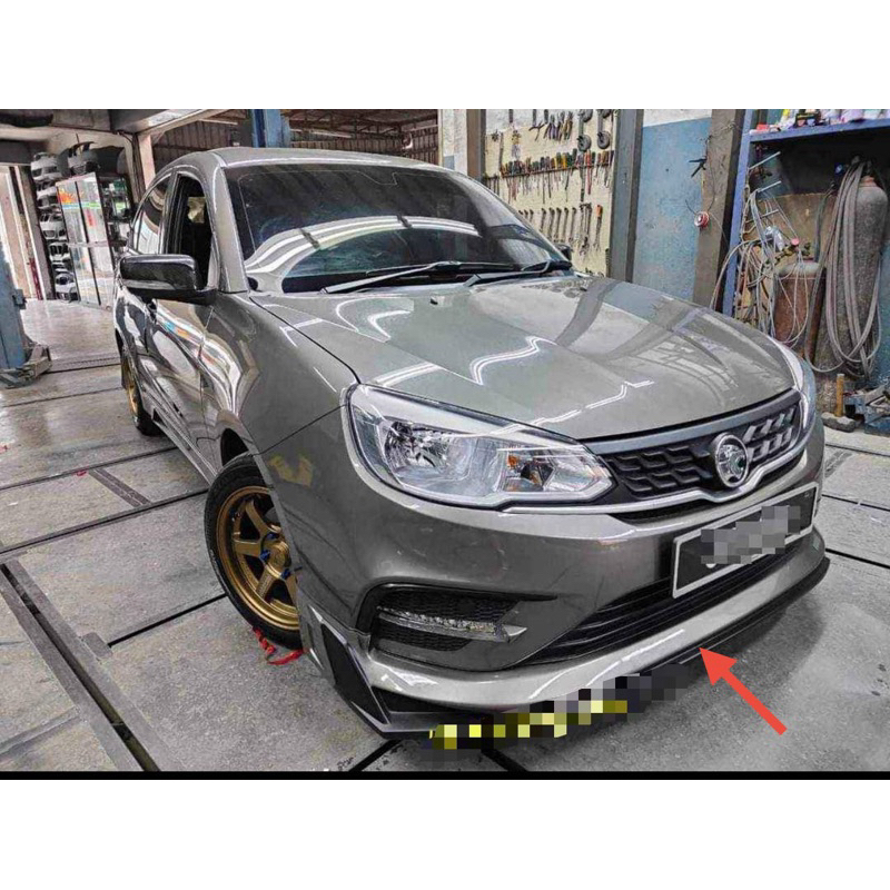 🔥Proton Saga VVT 2019 D68 Front Skirt PU NO CAT | Shopee Malaysia