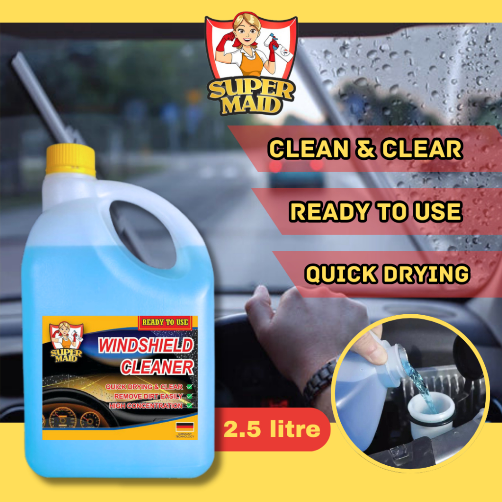 Super Maid Washer Fluid Windshield Cleaner Windscreen Cleaner Wiper ...