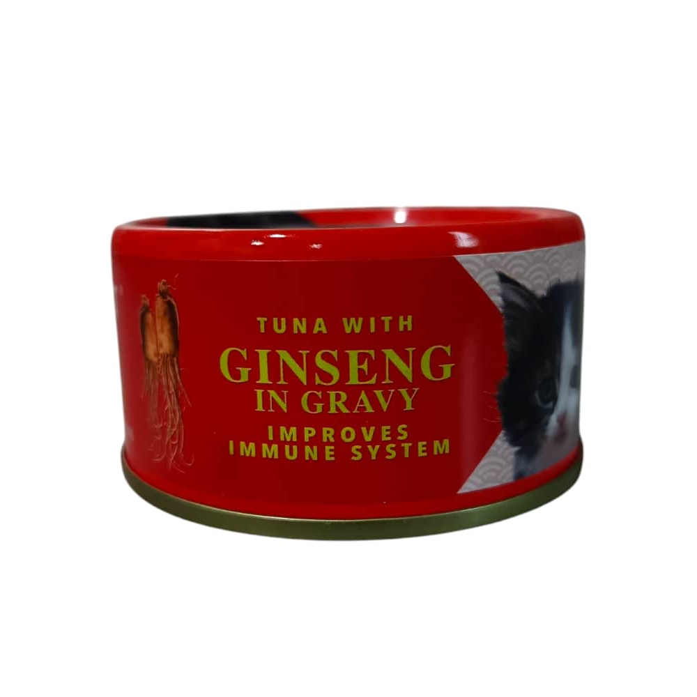 CD182 Sumo Cat 80gTuna With Ginseng In Gravy Cat Canned Food | Shopee ...