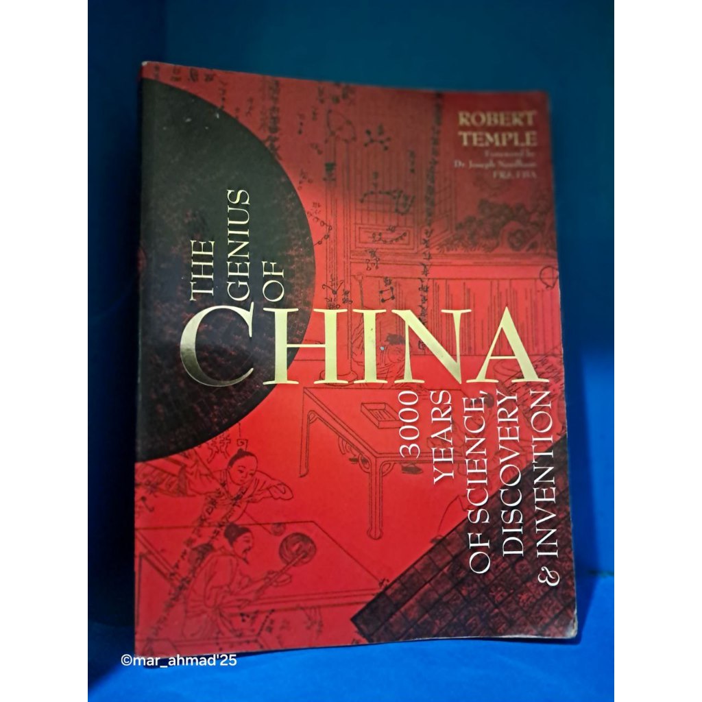 THE GENIUS OF CHINA 3000 YEARS OF DISCOVERY ROBERT TEMPLE | Shopee Malaysia
