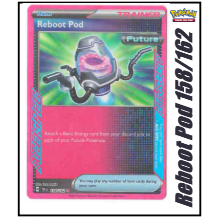 Pokemon Trading Card English Version TCG - Reboot Pod 158/162 | Shopee ...