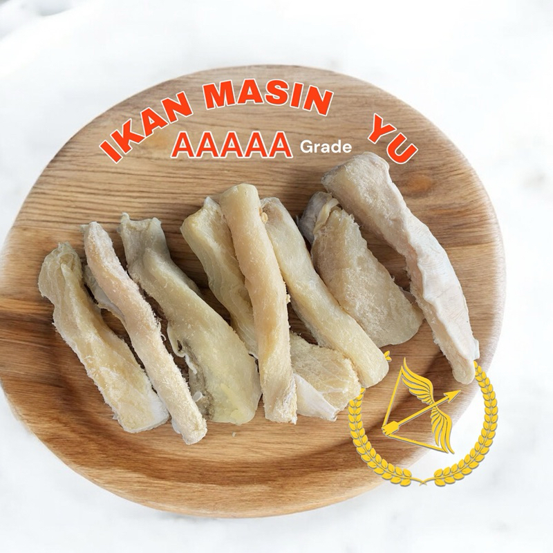Isi Ikan Masin Yu Putih / Ikan Yu kering / Salted Dried Fish / 250g ...