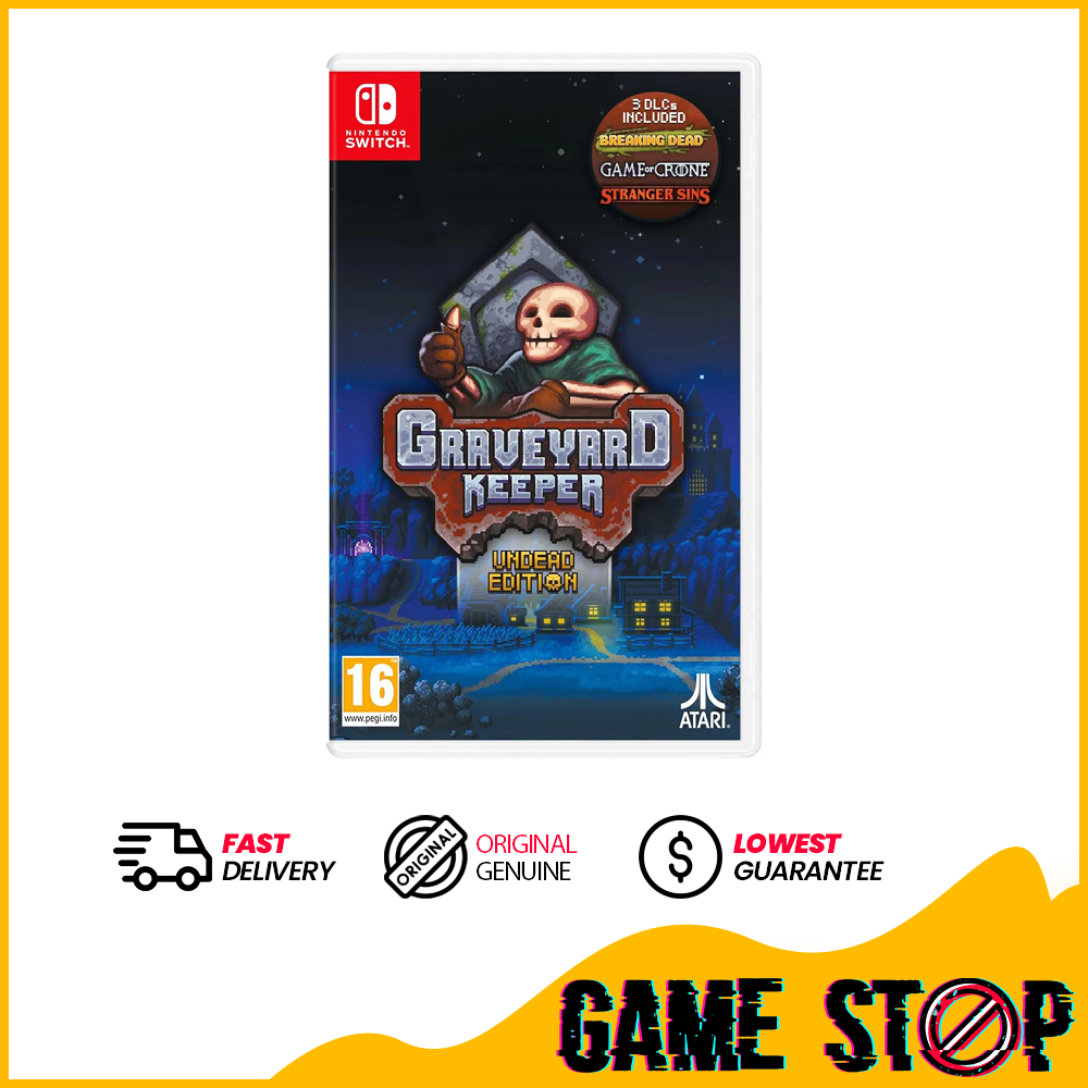 NSW Nintendo Switch Graveyard Keeper Undead Edition Chi/Eng Version 守墓人 ...