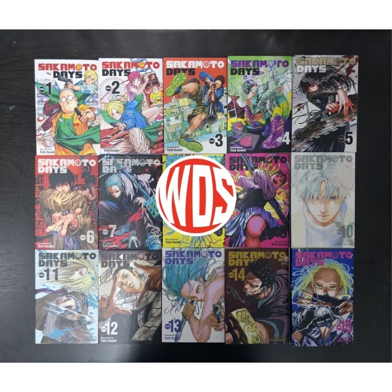 Manga : Sakamoto Days volume 1-15 (English Version) | Shopee Malaysia