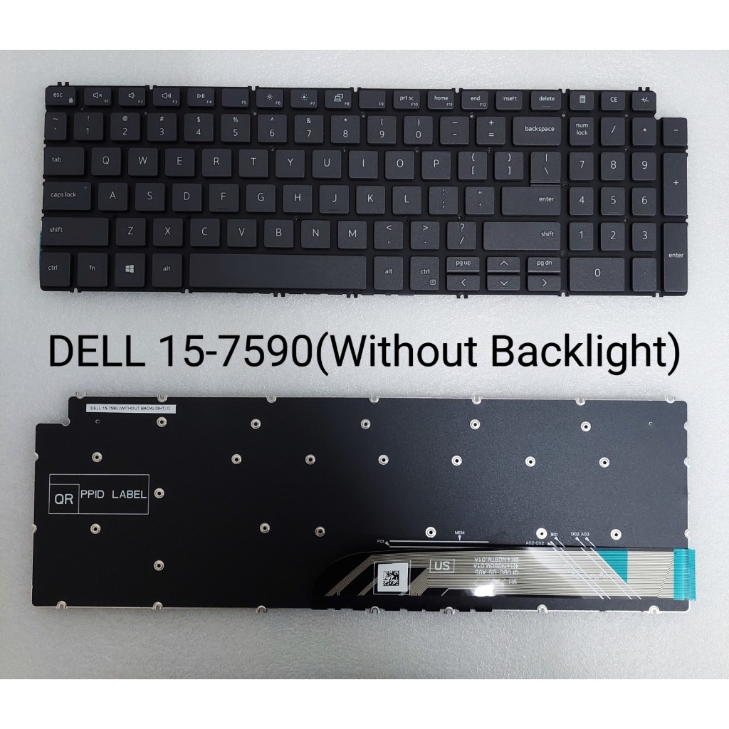NEW KEYBOARD FOR DELL INSPIRON15 3501 3502 3505 5584 5593 5598 5590 ...