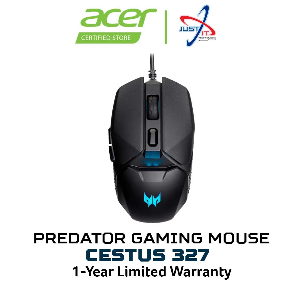 ACER PREDATOR CESTUS 327 RGB GAMING MOUSE | Shopee Malaysia