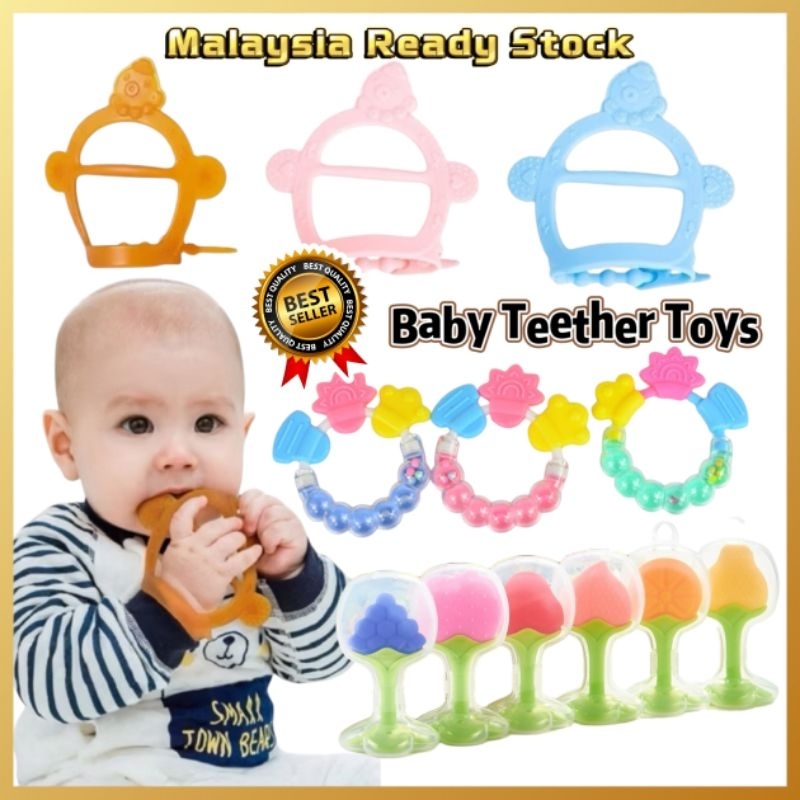 🔥Hot Toys🔥Baby Silicone Teether Toys Gloves/Baby Teether Toys Anti ...