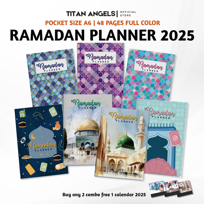 [Jualan Borong] Ramadan Planner 2025 Buku catitan bulan Rejab Syaaban ...