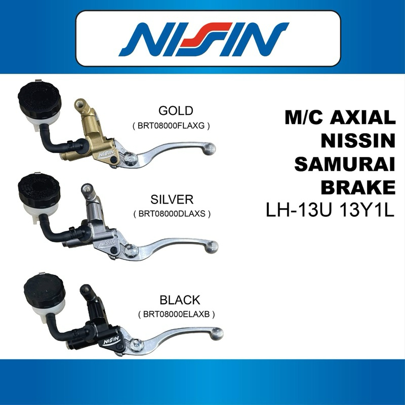 NISSIN OFFICIAL DEALER -100% ORIGINAL NISSIN SAMURAI AXIAL13U L/H LEFT ...