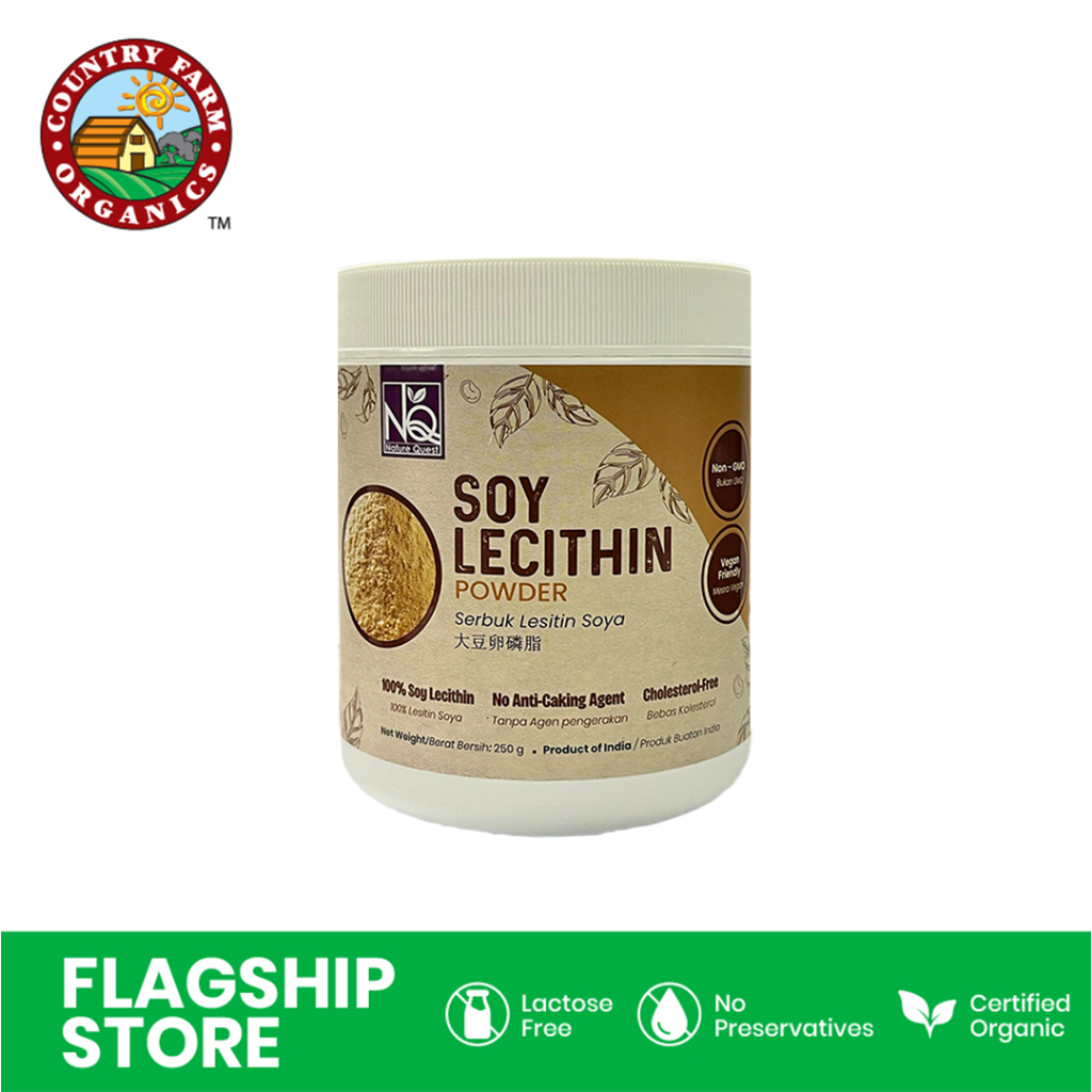 Country Farm Organics Nature Quest Soy Lecithin Powder (250g) | Shopee ...