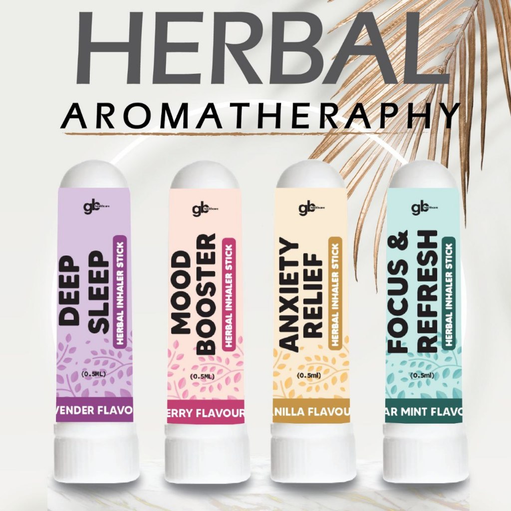 HERBAL INHALER AROMATHERAPHY RELAX (STRESS & ANXIETY RELIEF, DEEP SLEEP ...
