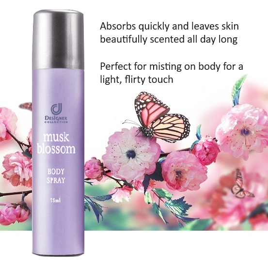 Designer Collection Musk Blossom Body Spray (78110) | Shopee Malaysia