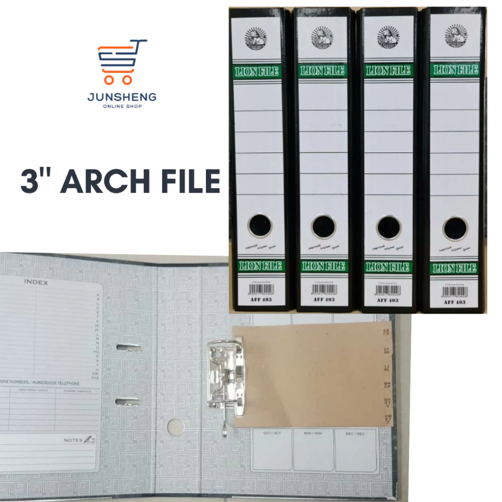 403 LION FILE 3" ARCH FILE / OFFICE | Shopee Malaysia