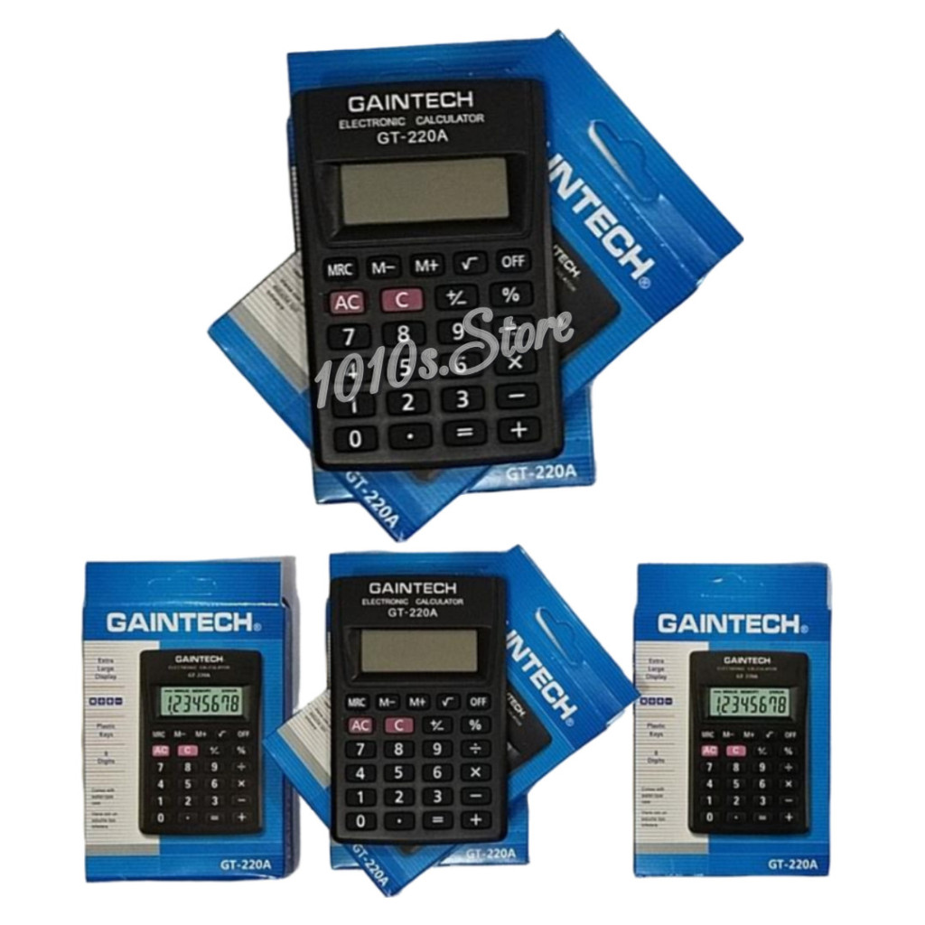Gaintech Mini Size Calculator CT-220A / Kalkulator Kecil | Shopee Malaysia