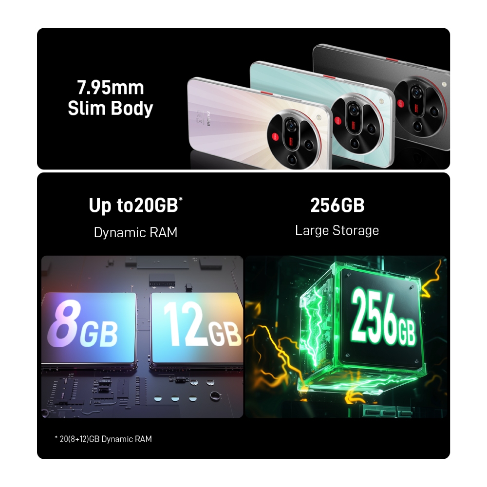 [NEW] nubia Focus 2 5G 20(8+12)GB+256GB Smartphone 108MP | 6.7" HD+ 120Hz | 5000mAh 22.5W Fast ...