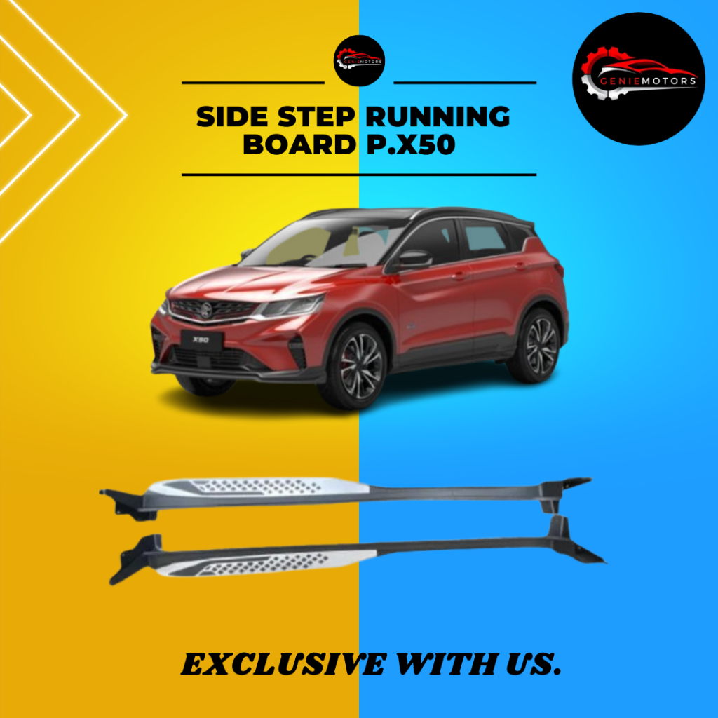 PROTON X50 OEM X-50 X 50 Side step Running board HIGH QUANLITY | Shopee ...