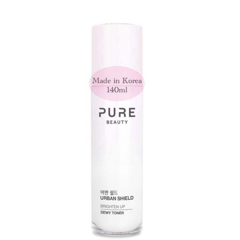 PURE BEAUTY URBAN SHIELD BRINGTEN UP DEWY TONER 140ml | Shopee Malaysia