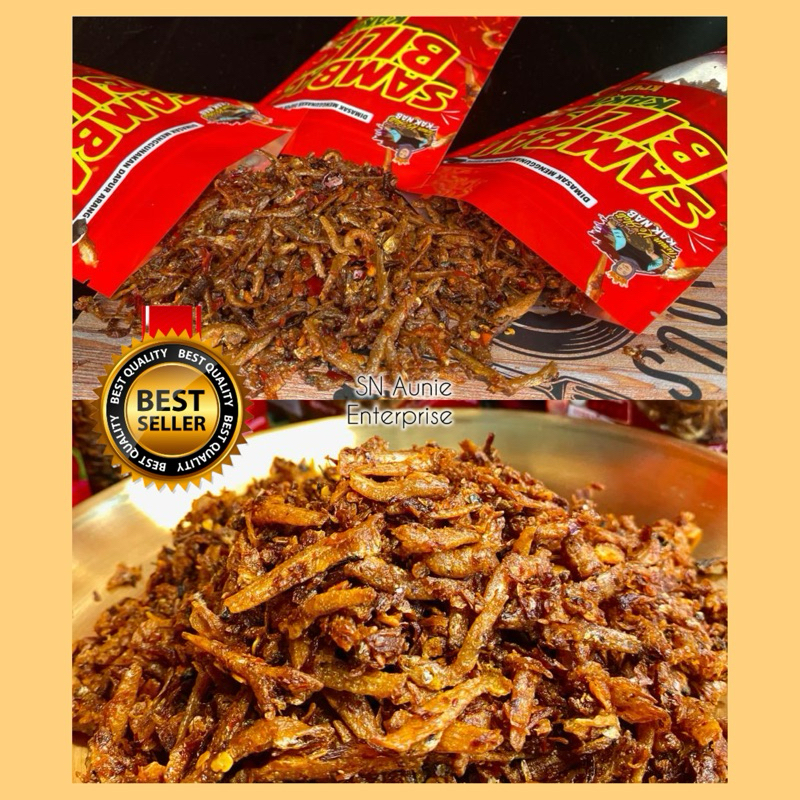 (Edisi Pack) Sambal Ikan Bilis Kak Nab - Sambal ikan bilis garing, sambal ikan bilis rangup ...