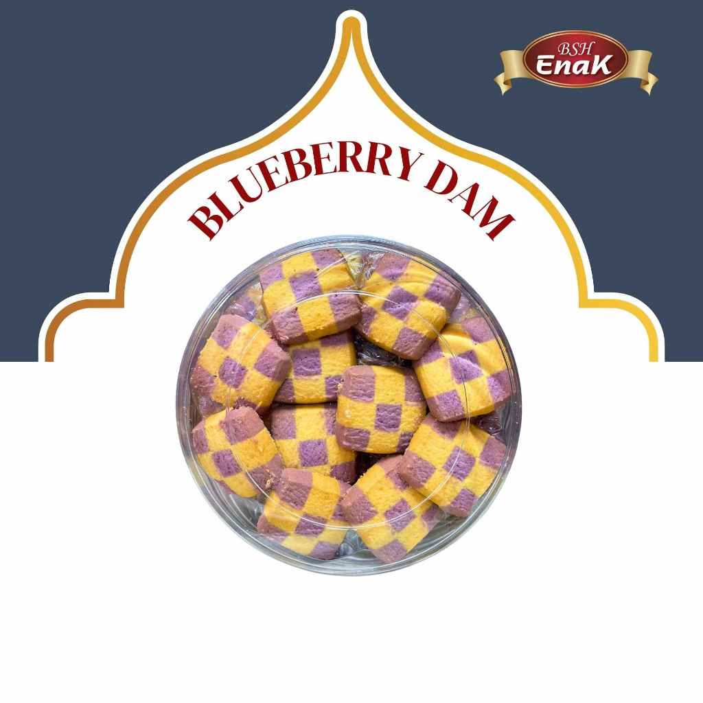 🌙KUIH RAYA⭐️Biskut Dam Blueberry Pandan Kuih Raya Ketupat Cookies ...