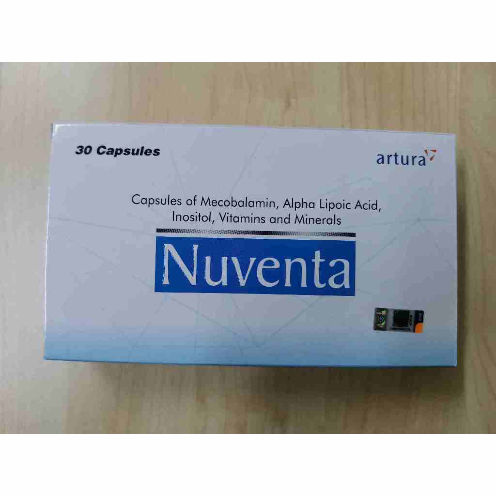 NUVENTA CAPSULE SUPPLEMENT FOR DIABETES 30 CAPS EXP 03/2026 | Shopee ...