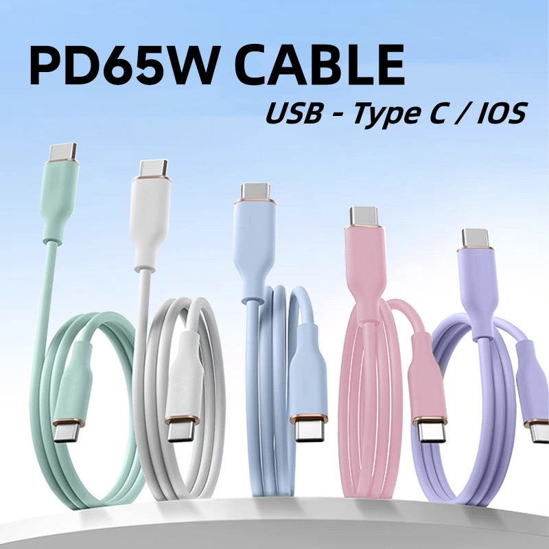 1 Meter USB Type C Lightning Fast Charger 5A Cable For Phone/Laptop ...