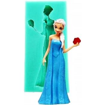 Silicone Mold - Elsa figurine full body Disney's Princess | Shopee Malaysia