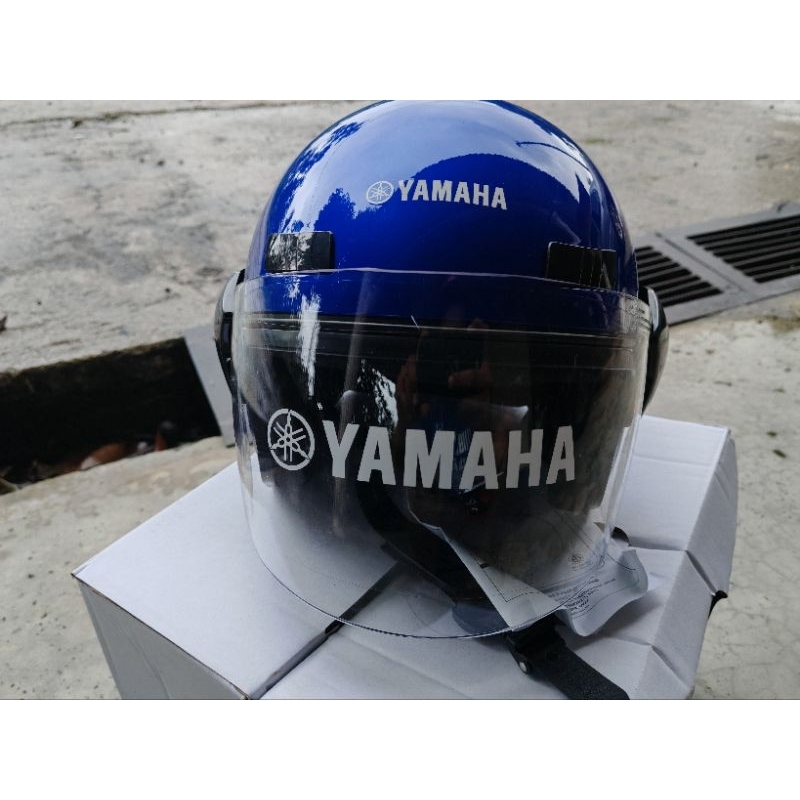 HELMET YAMAHA 60TH ANNIVESARY MODEL JETTA 100% ORIGINAL ACCESORI YAMAHA ...