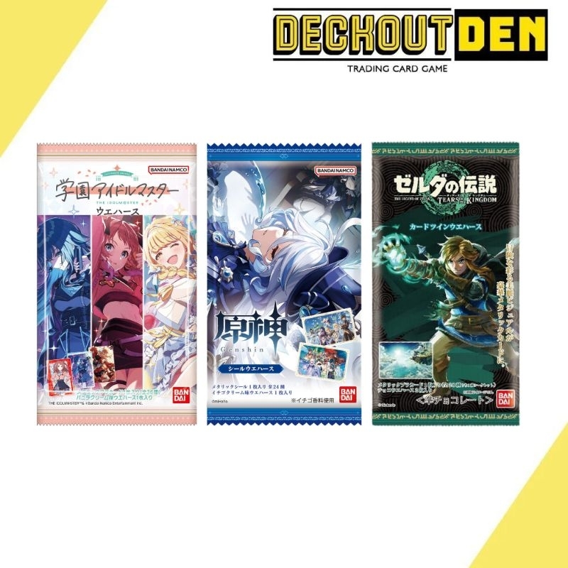 (3rd) Bandai Collectable Cards/Sticker Wafer Pack | Shopee Malaysia