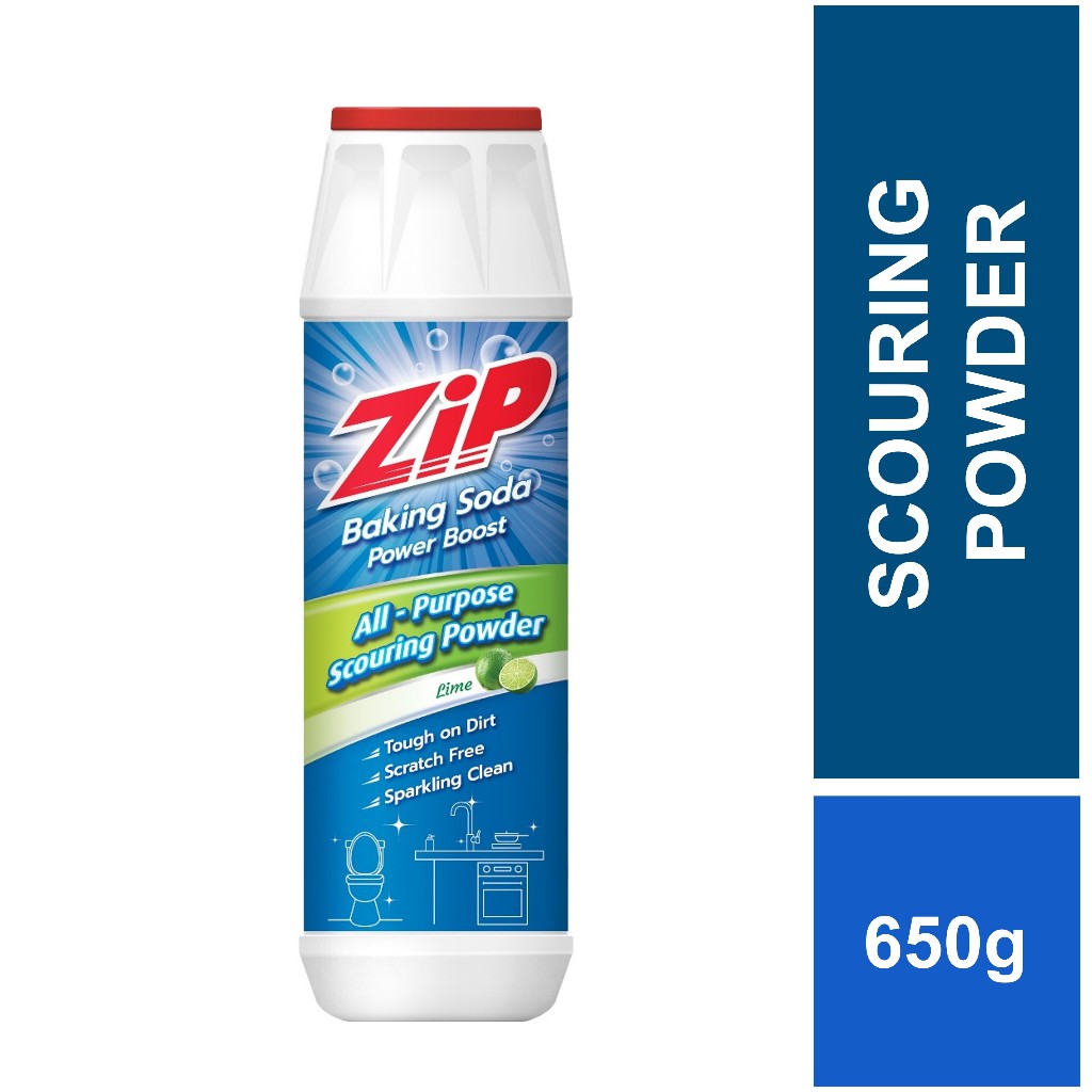 Zip Baking Soda All Purpose Powder Cleaner Lime 650g | Shopee Malaysia