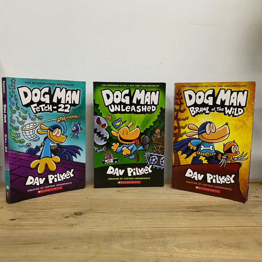 Dog Man's Comic Series (in paperback) (Preloved) | Shopee Malaysia