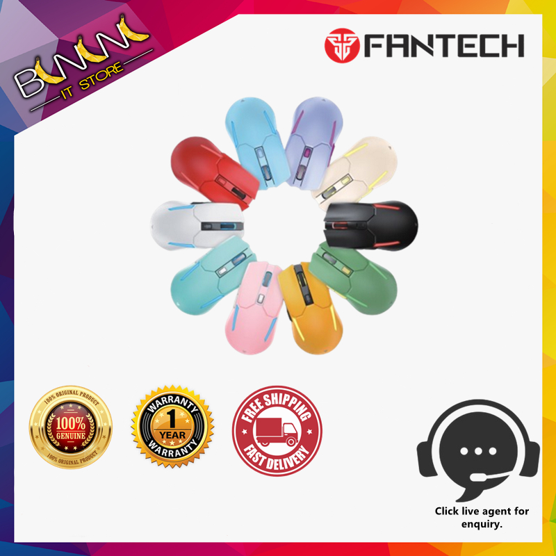 FANTECH WGC2 VENOM II WIRELESS GAMING MOUSE | Shopee Malaysia