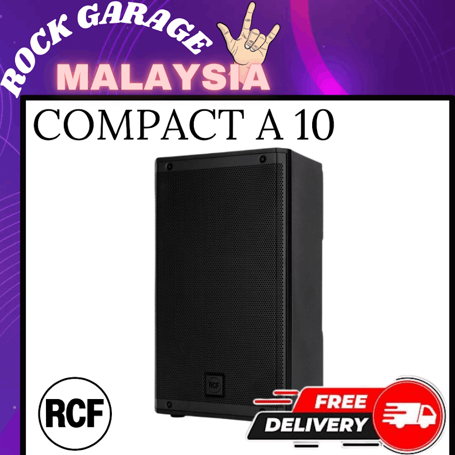 RCF COMPACT A10 Passive 10" 2-Way Speaker ( COMPACTA10 / COMPACT A-10 ...