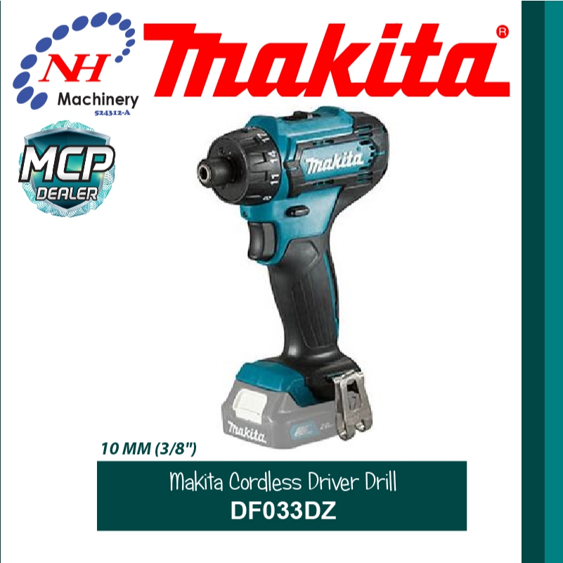 MAKITA DF033DZ - CORDLESS DRILL DRIVER | Shopee Malaysia