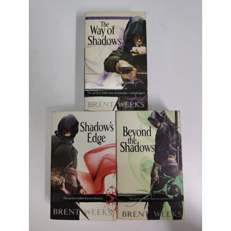 [BB] [Used] Night Angel Trilogy (Way of Shadows + Shadow's Edge ...