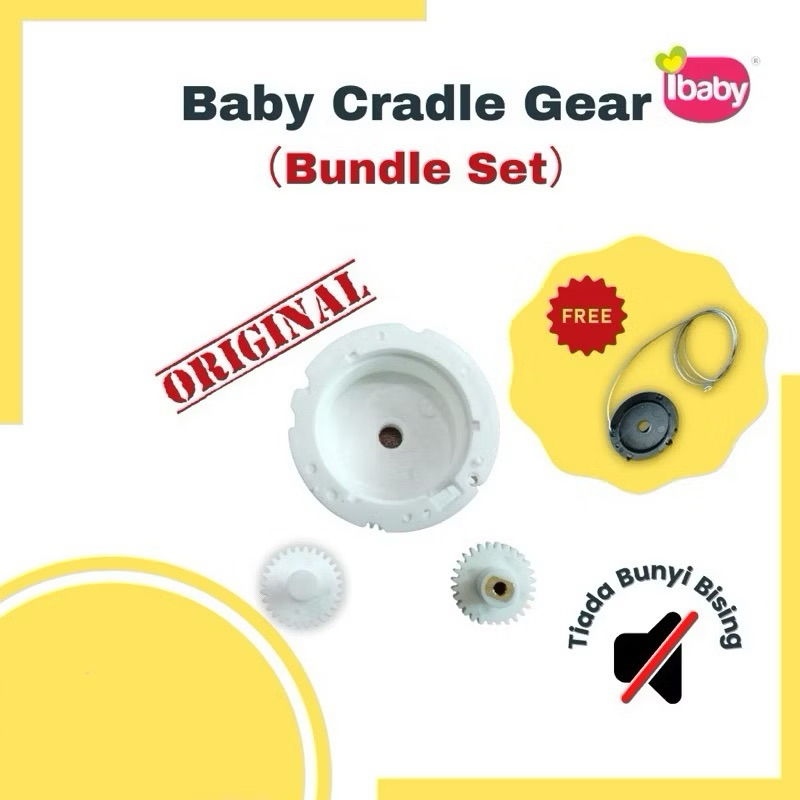 『REPLACEMENT』Gear I-Baby Cradle /BUAI ELECTRIK/ORIGINAL GEAR MOTOR ...