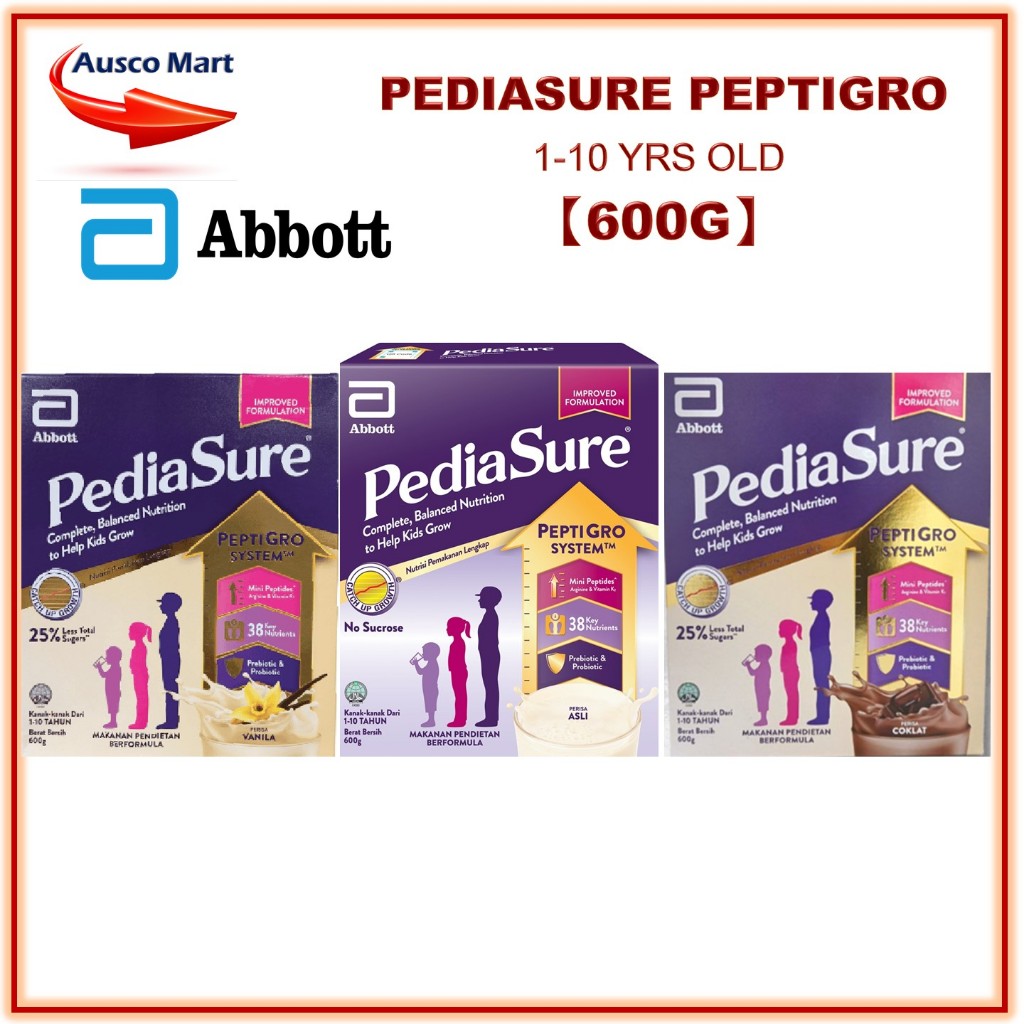 PEDIASURE 600G VAN/ASLI/COK | Shopee Malaysia